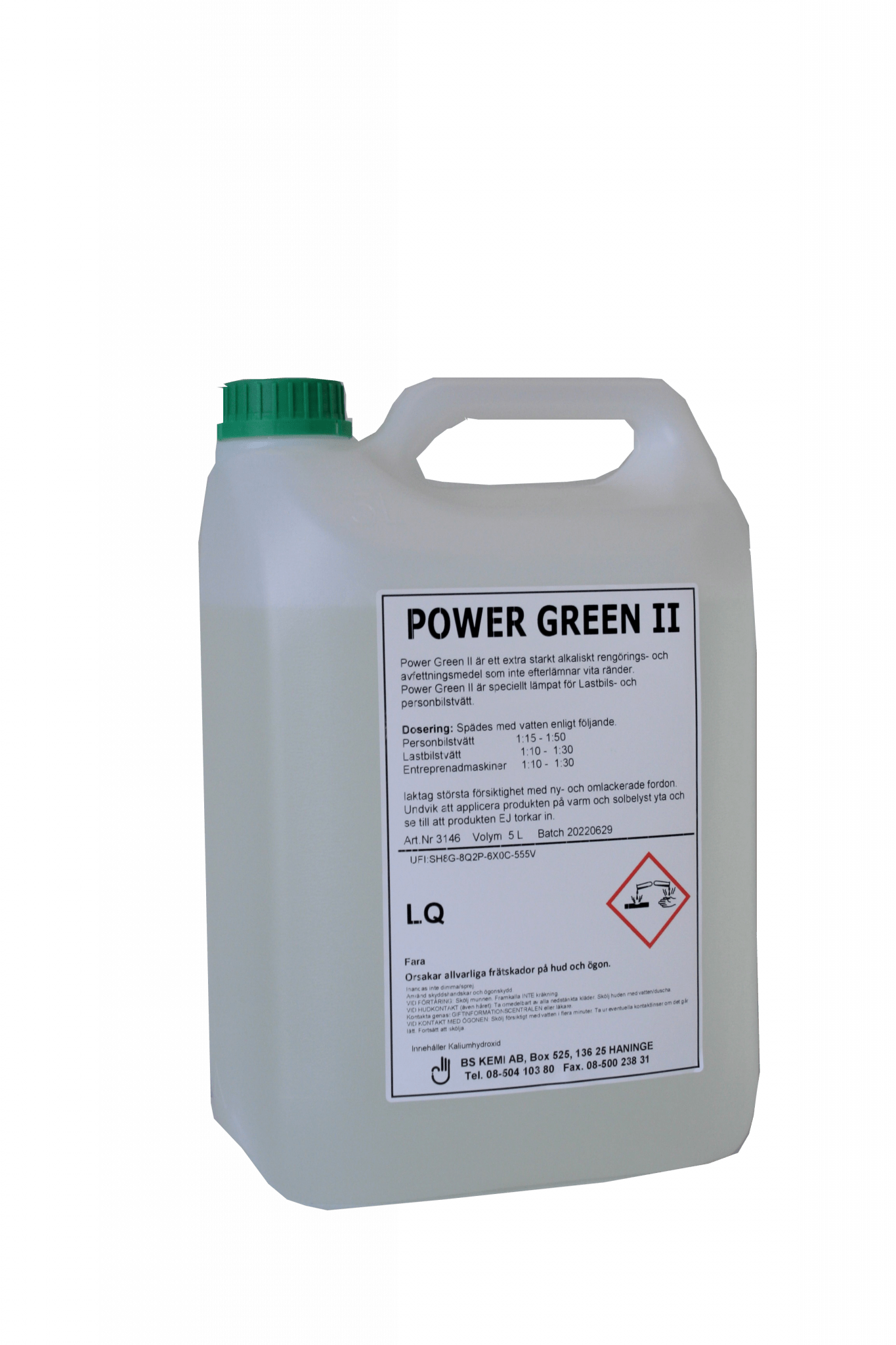 POWER GREEN II - BS Kemi
