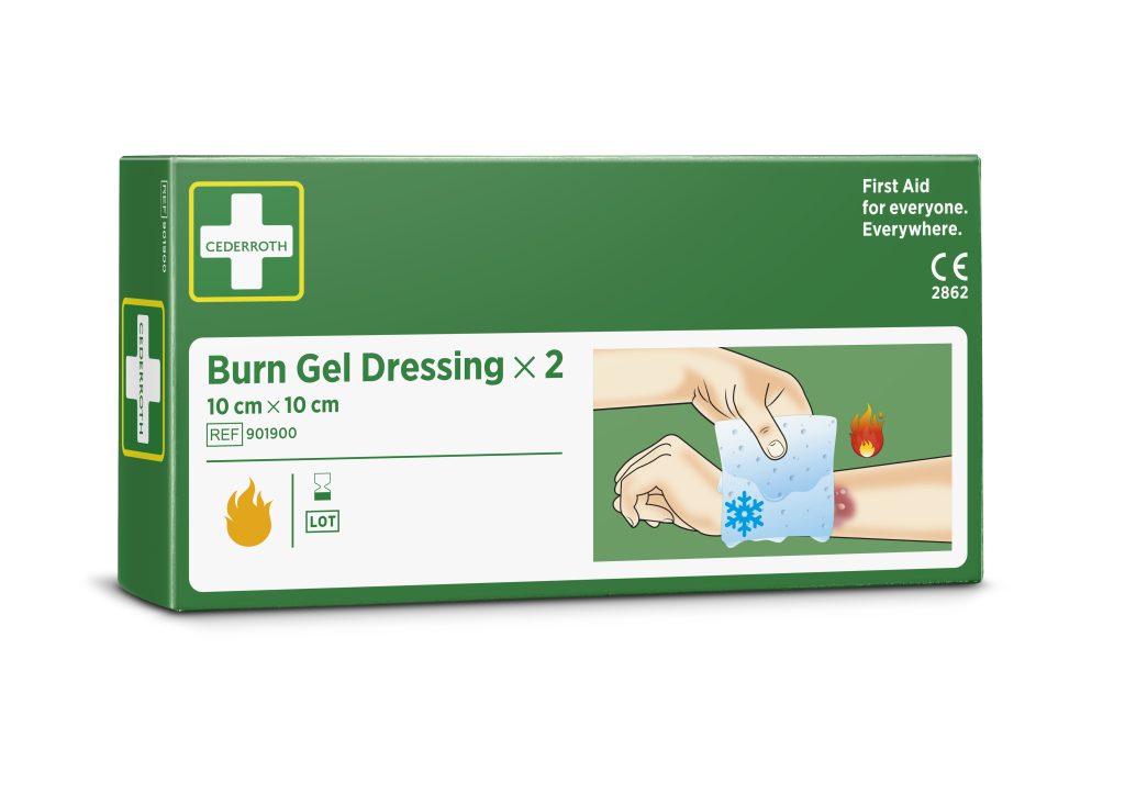Burn Gel Dressing 10×10 cm. 2-pack - BS Kemi